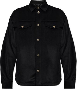 Versace Cashmere Blouson - - Knitwear - Herren - Schwarzk - XL