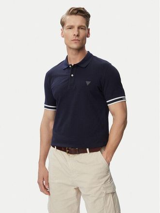 Guess Poloshirt M6GP60 K3076 Dunkelblau Regular Fit