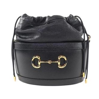 Gucci Sac bandouli&egrave;re en cuir doccasion - Femme - Pre-owned - Noir - Taille: ONE Size