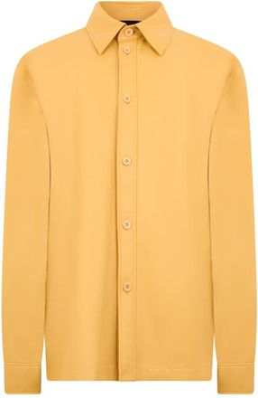 Fabiana Filippi Femme, Blouses et Chemises, Jaune, Taille: 40 FR Chemise &agrave; manches longues