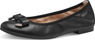 s.Oliver Damen Ballerinas mit Schleife Elegant, Schwarz (Black), 39 EU
