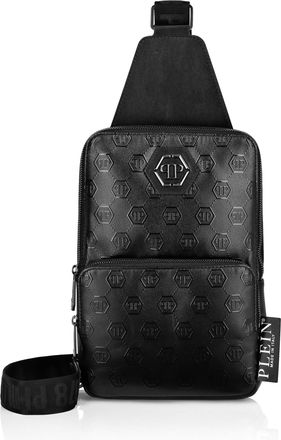 Philipp Plein Umh&auml;ngetasche PHILIPP PLEIN Monogram, Herren, schwarz (0202, schwarz, schwarz), Taschen Umh&auml;ngetasche, Topseller
