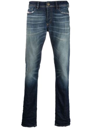 Diesel jean Sleenker &agrave; coupe skinny - Bleu