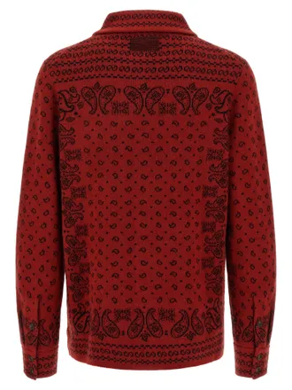Guest In Residence Wild Rag Overshirt - Red