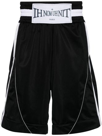 Ih Nom Uh Nit boxer à étiquette logo - Noir
