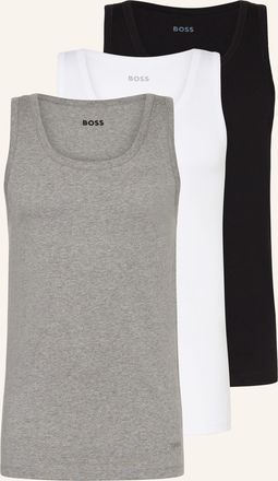 HUGO BOSS 3er-Pack Unterhemden weiss