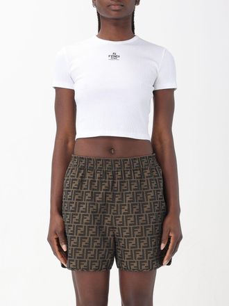 Fendi T-Shirt FENDI Femme couleur Blanc