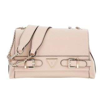 Guess Luxuri&ouml;se Satchel Bag Mandel - - Bags - Damen - Braun - ONE SIZE