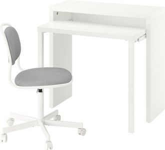 IKEA L&Auml;NGDHOPP / &Ouml;RFJ&Auml;LL Schreibtisch und Stuhl