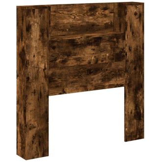 vidaXL Kopfteil Ger&auml;ucherte Eiche 100 x 16,5 x 103,5 cm Holzwerkstoff vidaXL
