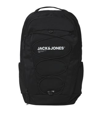 Jack & Jones Herren Damen Rucksack JACZITRUS Backpack, Farbe:Schwarz, Artikel:-black