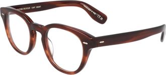 Oliver Peoples unisex, Accessoires, Brun, Taille: 48 MM Lunettes de vue monture ronde