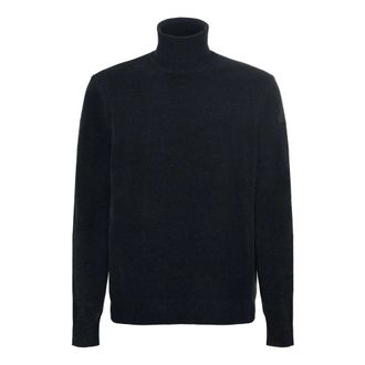 Roberto Ricci Design Pull &agrave; col roul&eacute; en velours - Homme - Pulls - Bleu - Taille: M