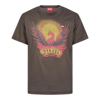 Diesel T-Norm AA1 T-Shirt - - Tops - Herren - Braun - M