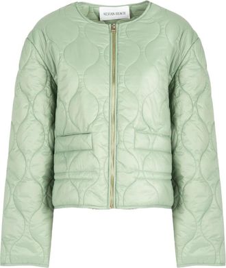 Silvian Heach Steppjacke - - Jackets - Damen - Gr&uuml;n - M
