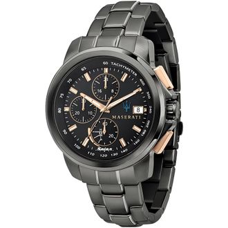 Maserati Successo Solar Watch - - Accessories - Herren - Grau - ONE SIZE