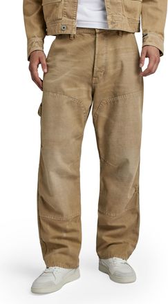 G-Star Herren Carpenter 3D Loose Jeans Jeans, Beige (Renaissance Faded Sand Gd D23695-d491-g554), 27W / 32L