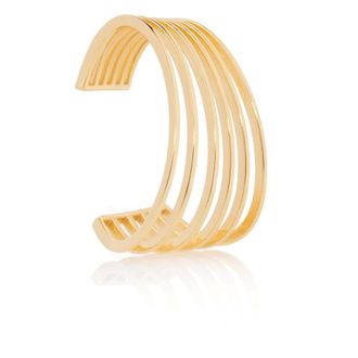Federica Tosi Femme, Accessoires, Jaune, Taille: ONE Size La Cage Bracelet