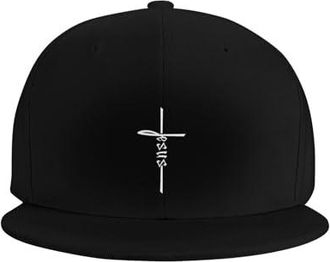 Generic Croix Chr&eacute;tienne De J&eacute;sus Homme Femme Strapback Cap L&egrave;g&eacute;re Chapeaux Pare-Soleil Mode Casquette Hip Hop pour Trucker Golf Hip Pop