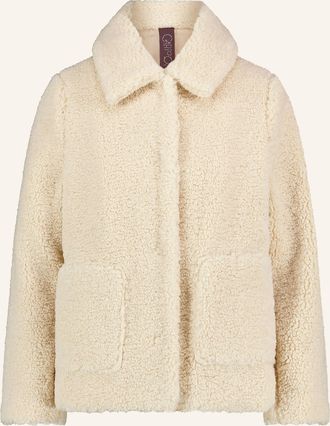 Cartoon Cartoon Teddyfell-Jacke beige