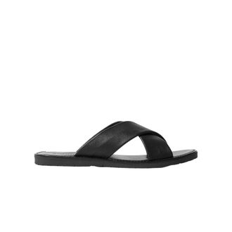 Scarosso Adriano Sliders - - Shoes - Herren - Schwarzk - 40 EU