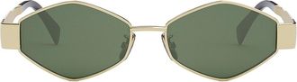 Celine Lunettes De Soleil - Or