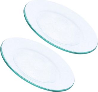 BESPORTBLE Gadpiparty Transparente Glasschalen 2 St&uuml;ck 11,5cm Aromalampe Zubeh&ouml;r als Ersatz f&uuml;r Wachsw&auml;rmer Langlebig und Kompatibel mit Doppelwachserhitzern und