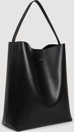 Sandro Sac hobo en cuir &agrave; logo