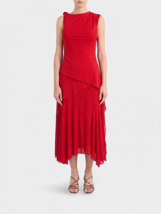 Ganni Kleid GANNI Damen Farbe Rot