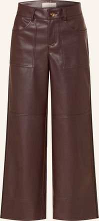 IVI Collection Ivi Collection Hose In Lederoptik rot