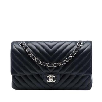 Chanel Pre-owned Vintage Quilted Double Flap Shoulder Bag - - Pre-owned - Damen - Blau - ONE SIZE