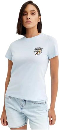 Kenzo Femme, Tops, Bleu, Taille: 40 FR Tiger Varsity T-Shirt
