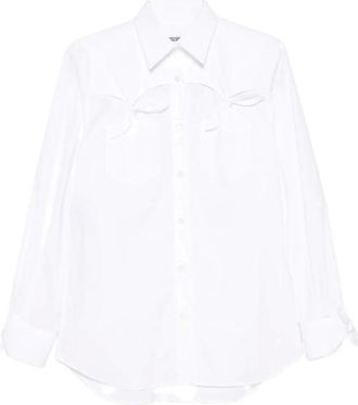 Moschino Femme, Blouses et Chemises, Blanc, Taille: 36 FR Camicia