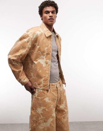 Liquor & Poker Veste densemble en velours textur&eacute; - Beige-Neutral