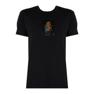 Diesel T-shirt imprim&eacute; en 3D - Homme - Tops - Noir - Taille: S