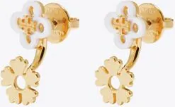 Tory Burch Forget Me Not Front-Back-Ohrringe