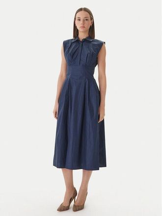 Guess Kleid f&uuml;r den Alltag W6GKA0 W2353 Dunkelblau Regular Fit
