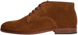Tommy Hilfiger Herren Derby Schuhe Dress Boot aus Wildleder, Braun (Coconut Grove), 44