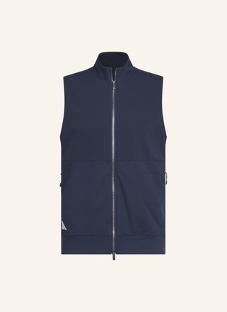 adidas ultimate365 Tour Full-Zip Weste blau