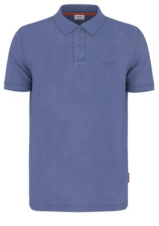 Joop Poloshirt JOOP JEANS Ambrosian, Herren, Gr. XL, bright blau, Piqu&eacute;, Obermaterial: 95% Baumwolle, 5% Elasthan, unifarben, normal, Rippb&uuml;ndchen, Shirts