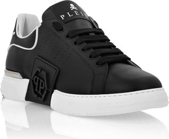 Philipp Plein Nappa Leather Sneakers Low Top Hexagon