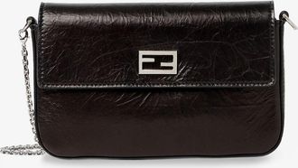 Fendi Crackled Leather Wallet on Chain Tube crossbody bag - FENDI - gender_Woman