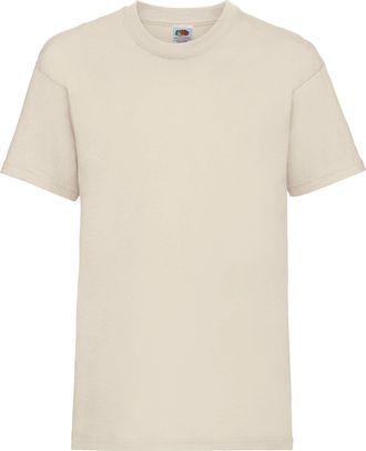 Fruit Of The Loom Jungen T-Shirt, Natur, 14-15 Jahre (164)