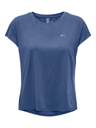 Only Damen Onpaubree Life On Ss Bat Loose Tee Noos, Coastal Fjord, S