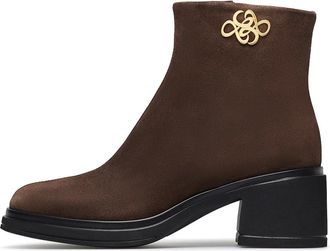 Loriblu Femme, Chaussures, Brun, Taille: 36 EU Bottine &agrave; cheville en daim