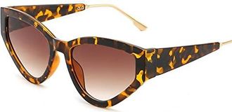 Generic Lunettes de soleil rétro oeil de chat pour hommes et pour femmes, vacances en plein air, plage (couleur : E, taille : moyen) 2026, G, Taille unique