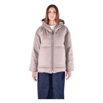Max Mara Kurze Wendepufferjacke - - Jackets - Damen - Beige - 2XS