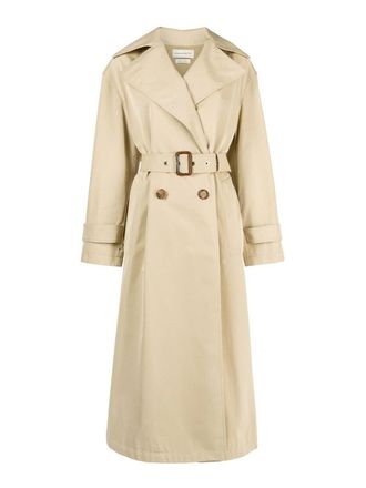 Alexander McQueen Manteau Court - Beige