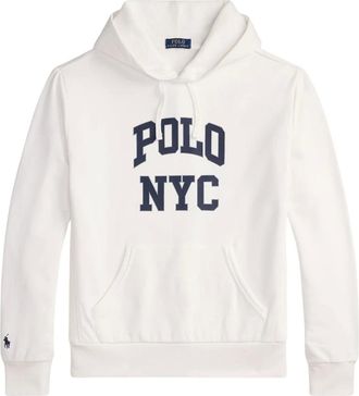 Ralph Lauren Homme, Sweatshirts et sweats &agrave; capuche, Blanc, Taille: M SweaT-shirts &agrave; capuche