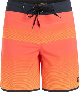 Quiksilver Herren Surfsilk Scallop 18 Boardshorts, Fiery Coral Tijuana, 50